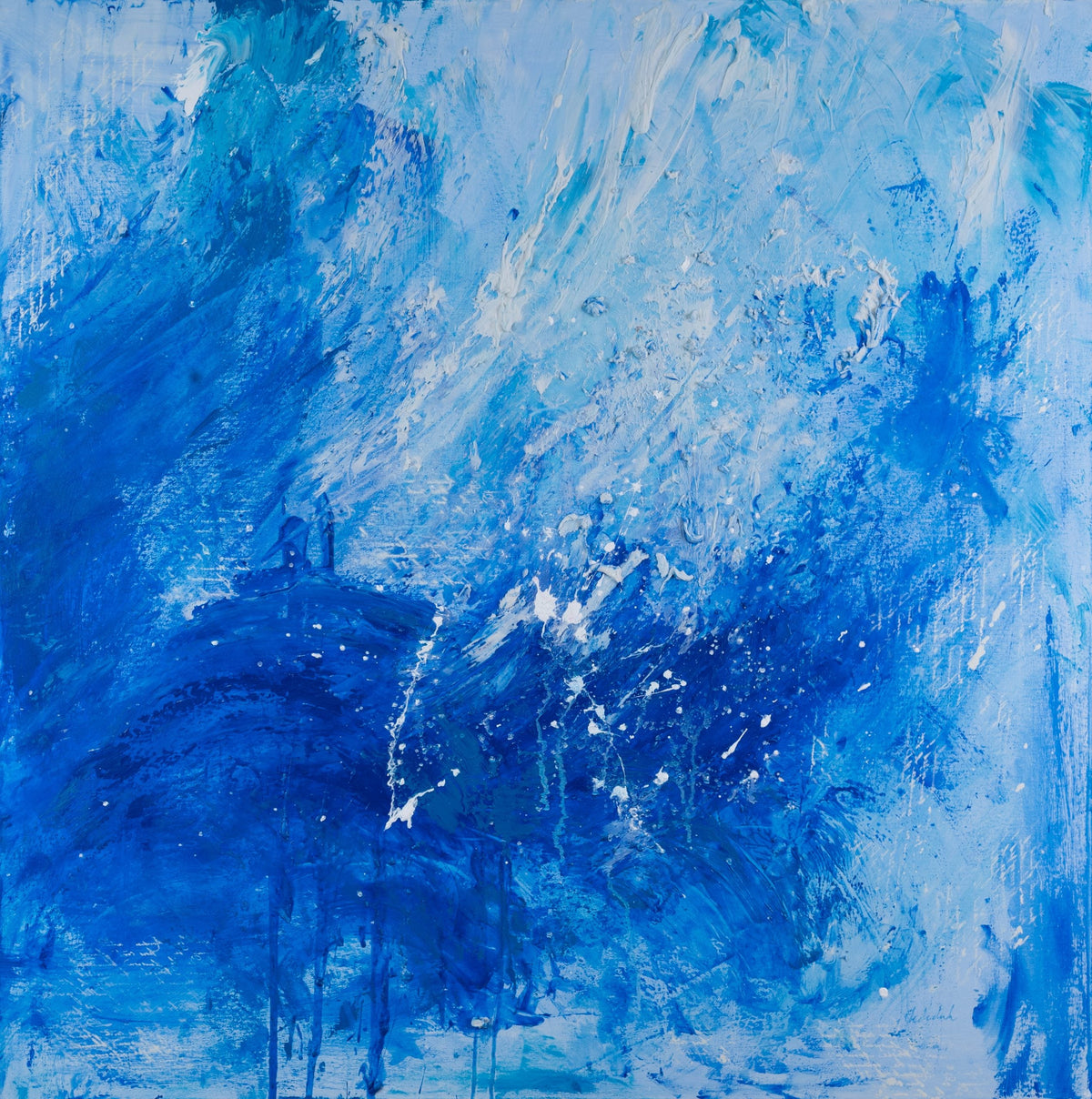 Abstract Seascape Original Paintings– OnaiiArt