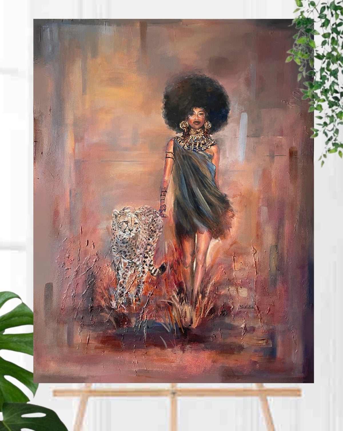 Queen Masalanabo Modjadji II of South Africa (African Queens Textured ...