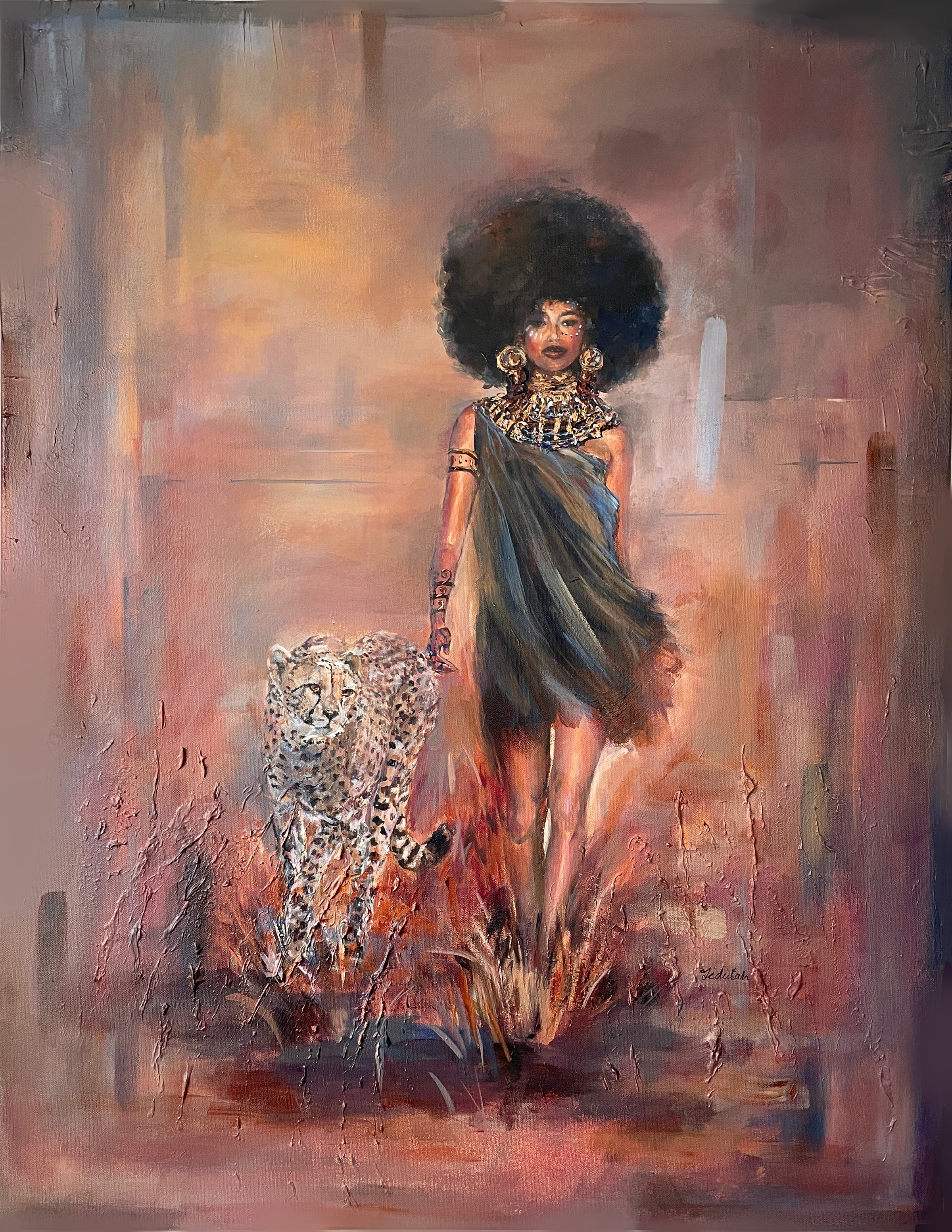 Out of Africa (Inspired by African Queens and Black History)– OnaiiArt