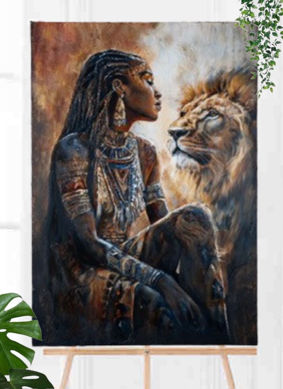 Out of Africa (Inspired by African Queens and Black History)– OnaiiArt